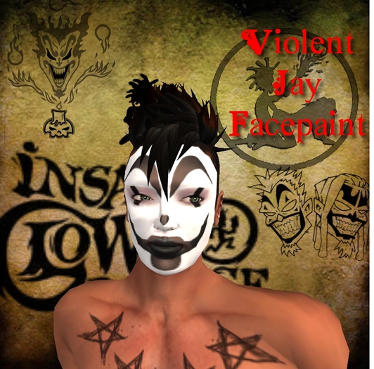 Violent J Facepaint